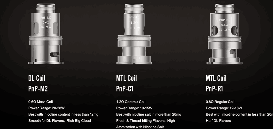 VOOPOO PnP Coil for Drag Baby Trio 5pcs/pack